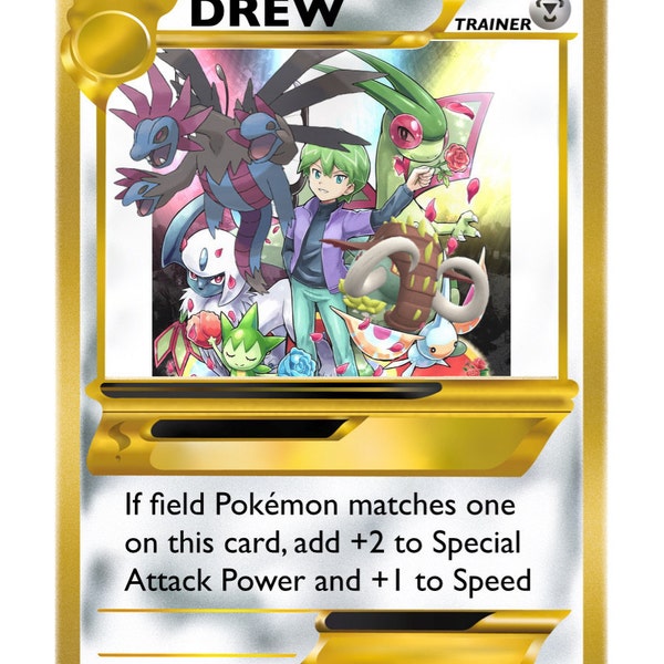 Customizable Pokemon Card Templates Pack - Distressed Design, Digital ...