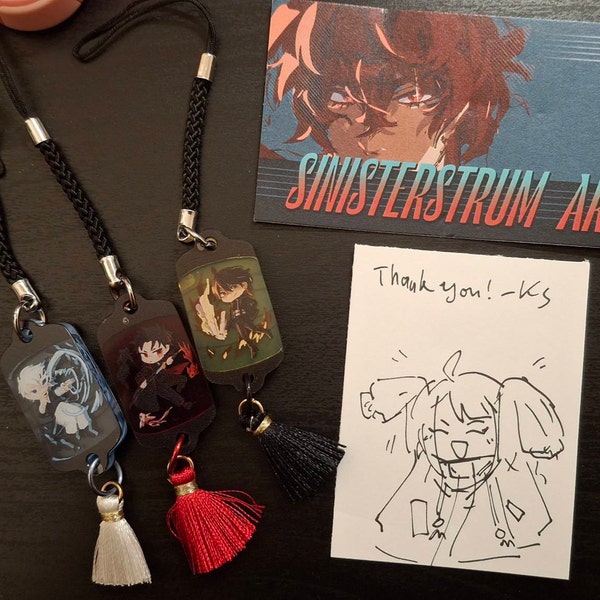 Limbus Company Stickers: Gregor, Rodya, Sinclair - Pass on Cassettes - Etsy