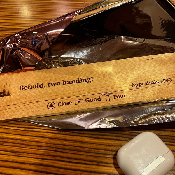 Custom Wooden Elden Ring Message - Etsy