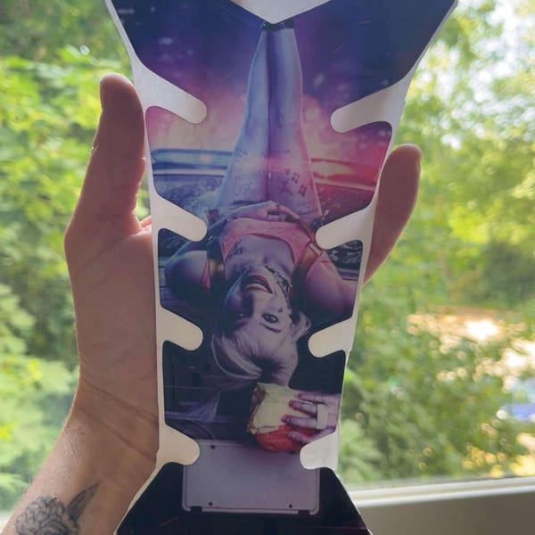 Motorcycle Gas Protect Tank Pad Fuel Prodector 3D Sticker Decal Mortal ...