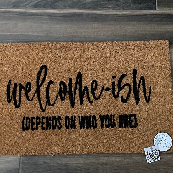 Joshua 24:15 Bible Verse Welcome Mat, Christian Doormats, Scripture ...