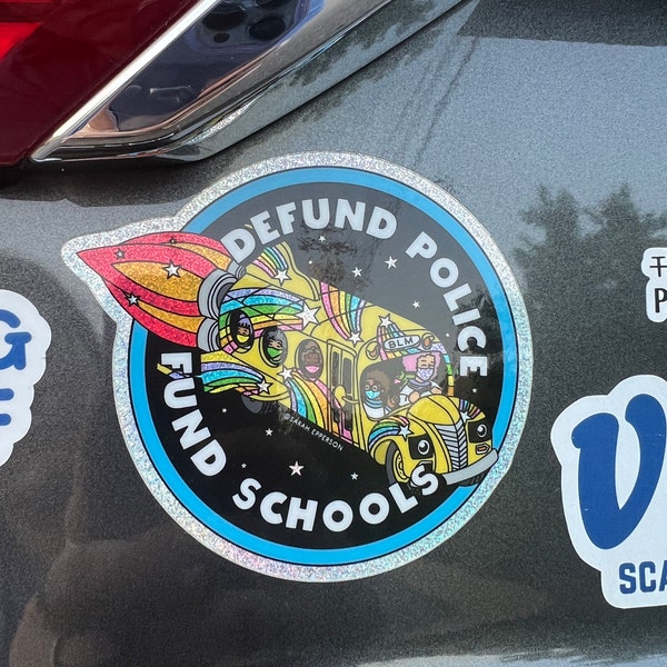 Defund Police / Fund Schools - Sticker - Etsy