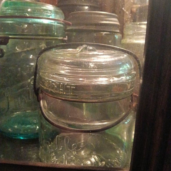 Antique Quart Amber Flask Embossed W. B. Bond & Co. Newark NJ 1890's ...