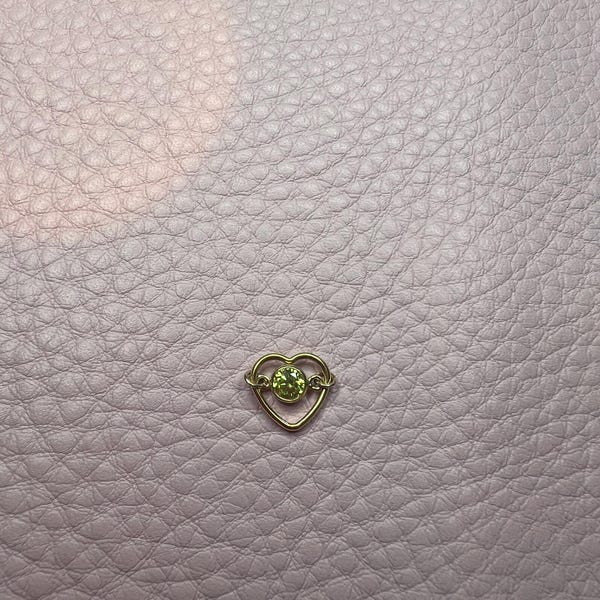 Set of 5 X Heart Connectors for Permanent Jewelry - 14kt Gold Filled or ...