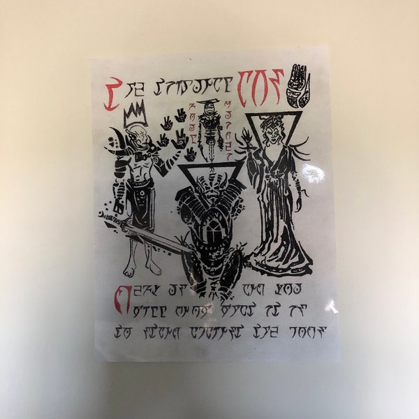 The Tribunal Gods of Morrowind Print - Etsy