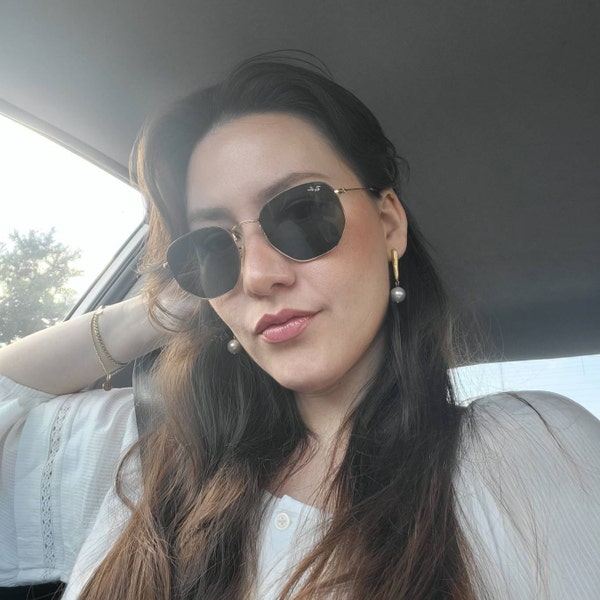 Dainty Cute Flower Necklace Daisy Flower Necklace Beaded Pearl Necklace ...