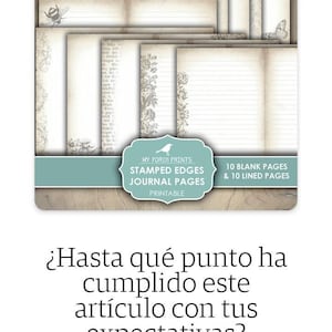 Junk Journal, Rose, Ledger, Journal Pages, Printable Papers, Junk ...