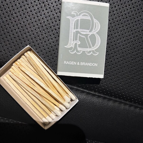 Custom Matchboxes Matches Wedding Favors for Guests, the Perfect Match ...