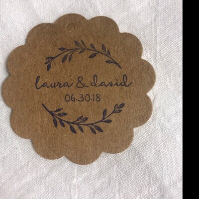 Wedding Stamp Wedding Logo Stamp Monogram Wreath Wedding - Etsy