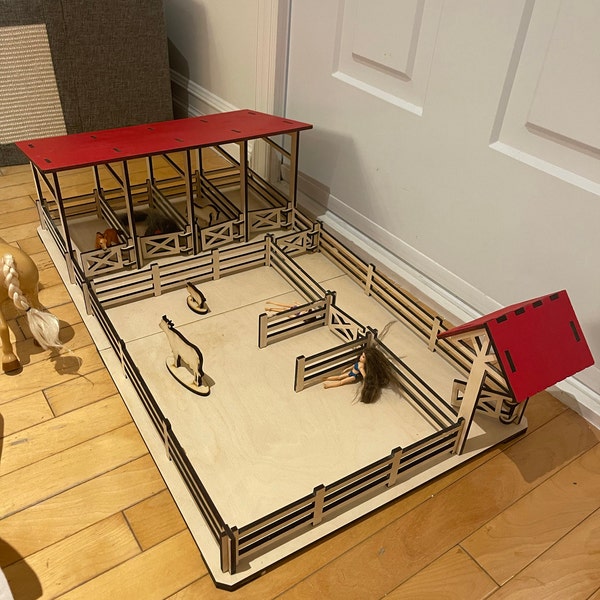 Farm Yard - Laser Cutting File, Glowforge Pattern - Etsy