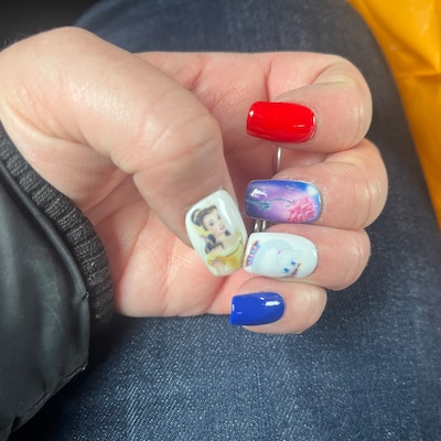 Full Set of Acrylic Nails.. BILLY EILISH inspired Any - Etsy