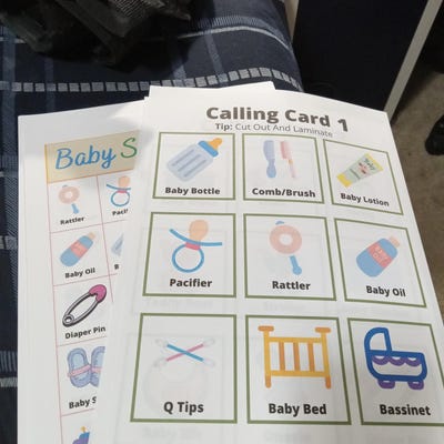 Color Bingo Game for Child, Color Bingo Game for Classroom, Printable ...