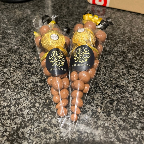 Ramadan Mubarak Ferrero Rocher Sweet Cones | Eid Mubarak Sweet Cones ...