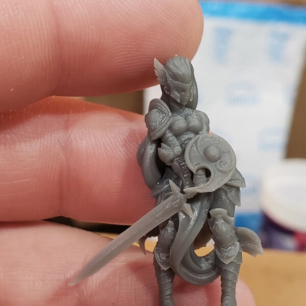 Helga - Valkyrie | 32mm or 28mm Fantasy Miniature | Dnd Miniature ...