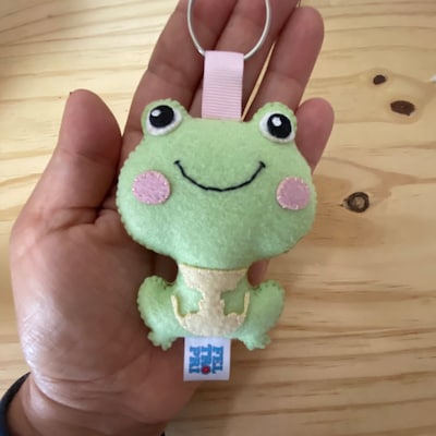 Felt Frog Pattern PDF Tutoriall Felt Ornaments Frog Sewing Pattern DIY ...