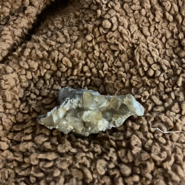 Stunning Herkimer Diamond in Matrix, Herkimer Diamond Pocket Specimen ...