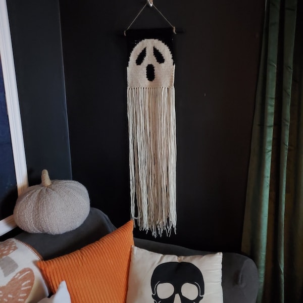 Ghost Tapestry Crochet Pattern / Wall Hanging / Instant Download ...