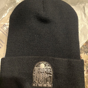 Custom Leather Patch Beanies Personalized Beanie Hats With Custom Logo ...