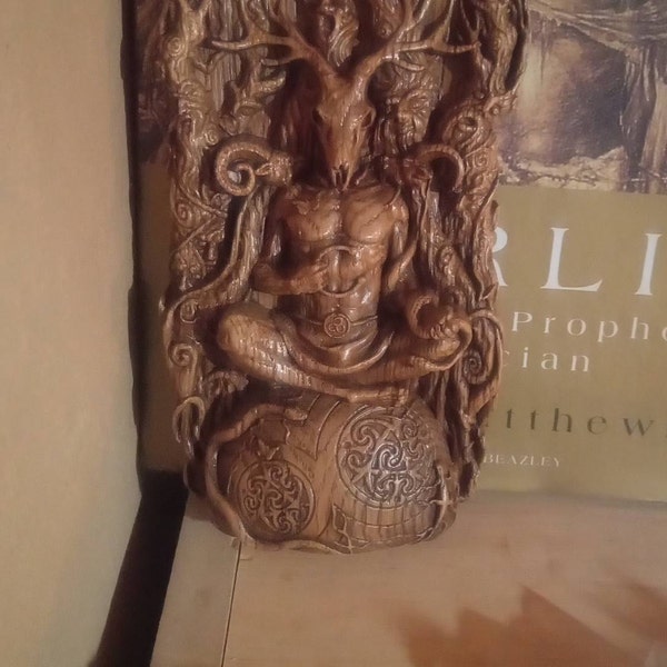 Cernunnos, Cernun, Wood Horned God, Celtic God, Altar Statue, Pagan God, Wiccan, Druid - Etsy Canada
