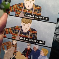 Great British Bake off James Acaster Meme Card - Etsy