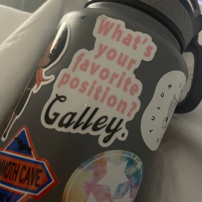 Galley Position Flight Attendant Sticker Someflystuff - Etsy