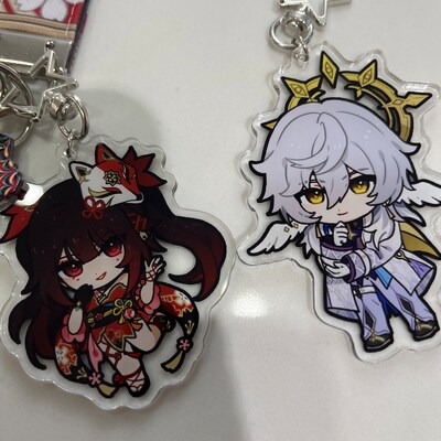 HONKAI STAR RAIL Penacony Keychain Charms Sunday Gallagher Robin ...