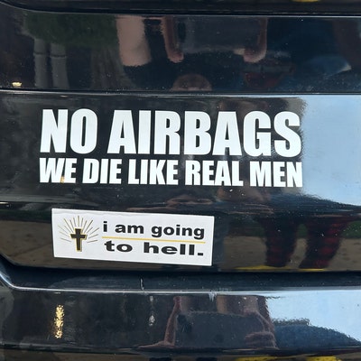 NOTICE Funny Bumper Sticker Vinyl Decal Sticker Humour Joke Prank ...