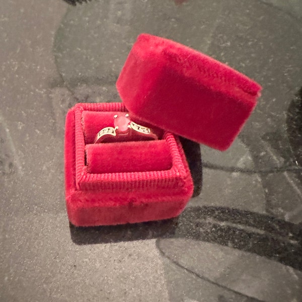 Wedding Ring Box, Antique Ring Box, Green Ring Box, Proposal Ring Box ...