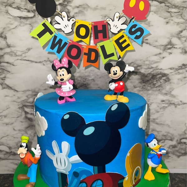 Mickey Mouse Clubhouse SVG | 3D Cartoon Mouse Ears Cut File | Party ...
