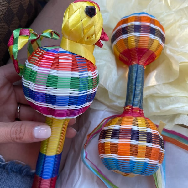 Large Mexican Maraca/rattle - Etsy
