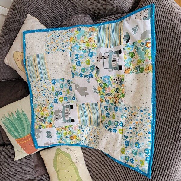 Baby Quilt Kit - Peter Rabbit and Friends, Pre-cut Ready to Sew ...