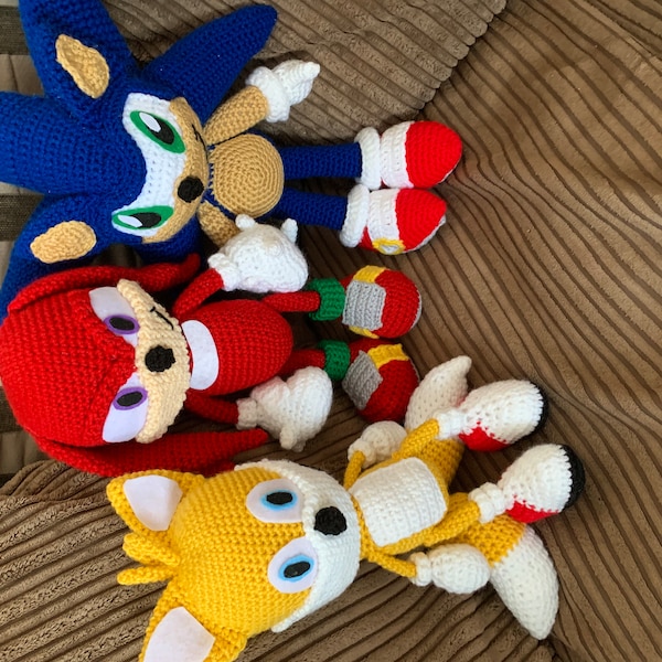 Knuckles (pattern in Spanish) - Etsy