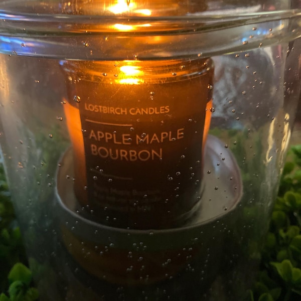 Fall Candle | Amber Jar Candle | Soy Candles | Fall Candles | Apple ...