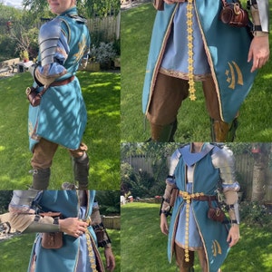 Men's Fantasy Tabard Vest With Lacing PDF Pattern for - Etsy