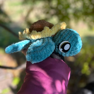 BUNDLE Crochet Mini Strawberry and Blueberry Turtle Patterns - Etsy