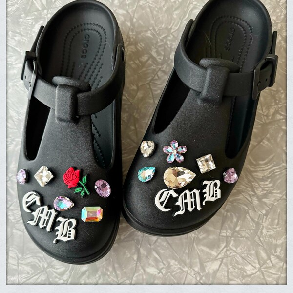 Shoelace Clog Charms Set, Pearl Clog Charms Pack Custom Shoe Chains ...