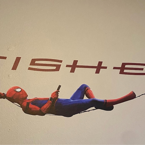 Spiderman Personalized Wall Decal Superhero Custom Name Sticker ...