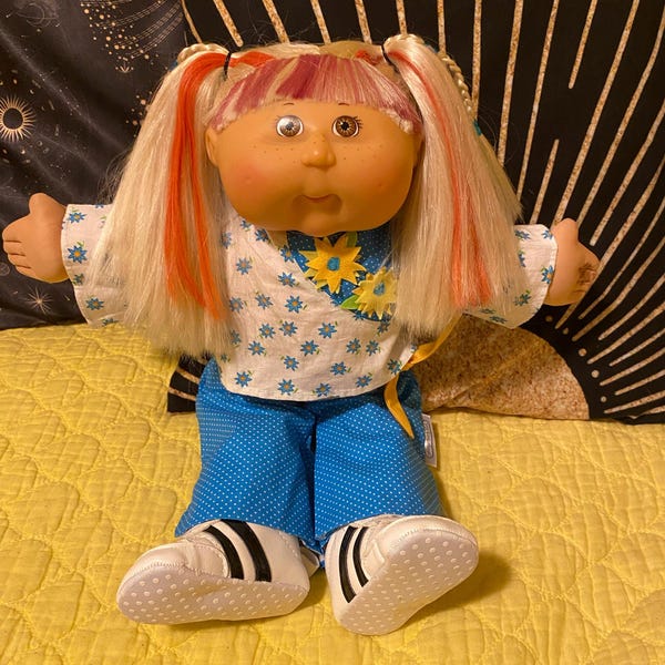 Cabbage Patch Kids Shoes CPK Vintage Clothing Accessories Girls Tenners ...