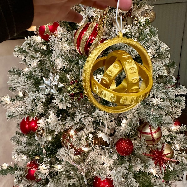 Biblically Accurate Angel Spinning Ornament - Etsy