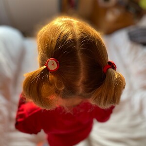 Ladybug Hair Slide Ladybird Hair Tie Ponytail Holder Daisy - Etsy