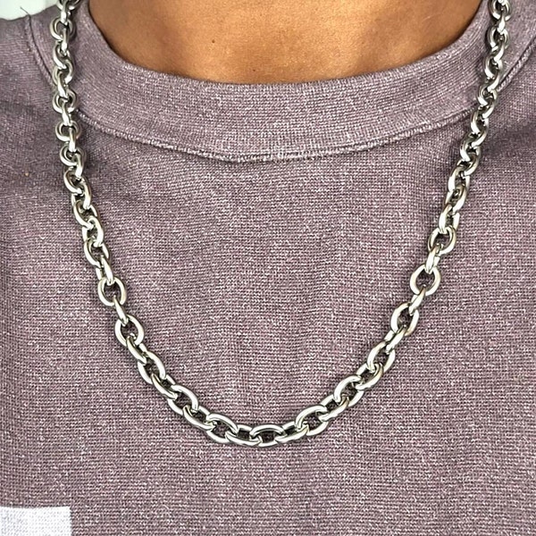 Extra Thick Stainless Steel Jewelry Chain, Open Links, 10x8x2mm, Choose ...