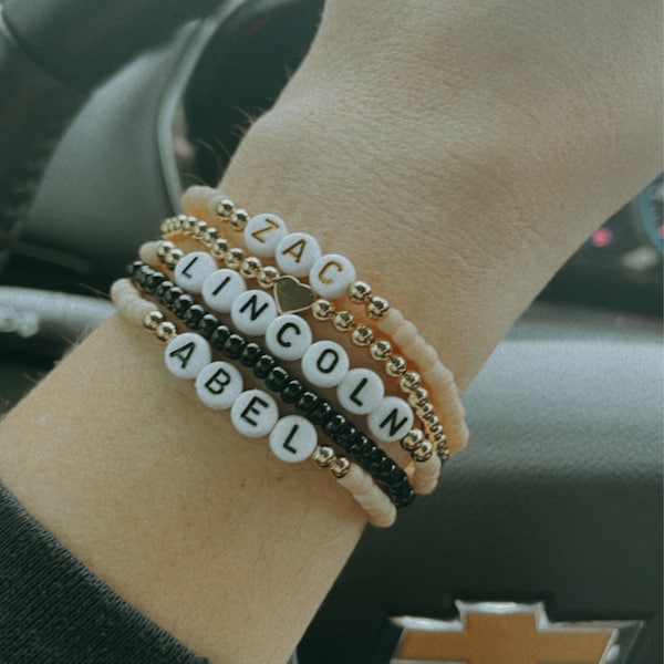 Personalized Name Bracelets for Women Mama Bracelet Mama Gift for New ...