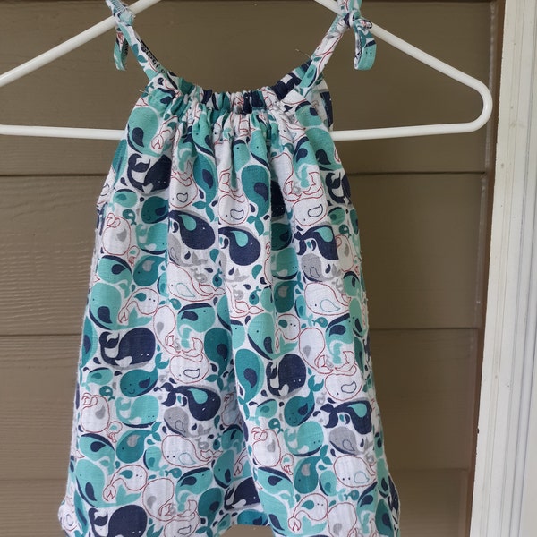 Swing Top PDF Sewing Pattern - Tie Strap Design (0-10 Years) - Etsy