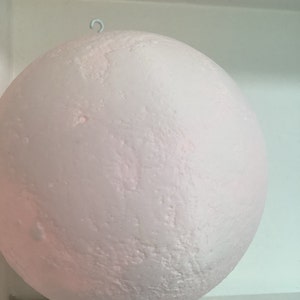 Hanging Moon Lamp With Multiple Colors 10-inch Diameter Plug-in Pendant ...