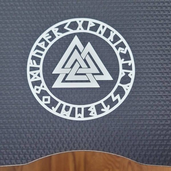 Valknut, the Viking Symbol of Odin, Heart of Hrunger, Vegvísir Symbol ...