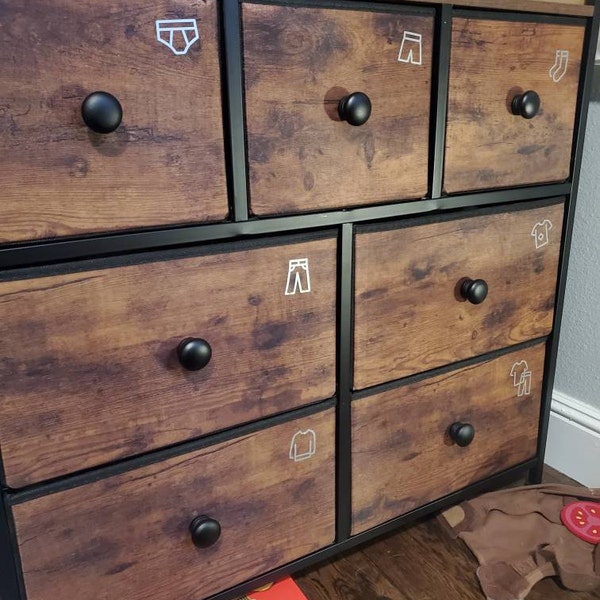 Kitchen Cabinet Label Decals (extended Set) - 55 Icon Label Decals ...