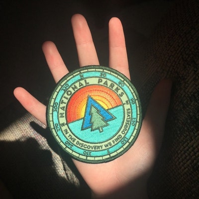 National Parks Sunrise Patch - Etsy