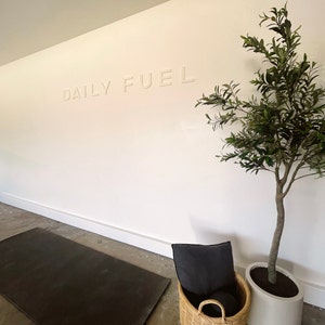 Custom Wall Sign Letters. Any Font, Size or Color. Stunning Wall Sign ...