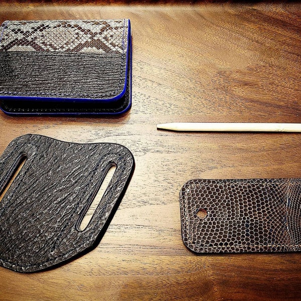 American Alligator Tail Keychain, Handmade Exotic Leather Luxury Gift ...