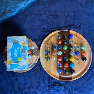 Marble push A Game for Intellectuals. | Etsy